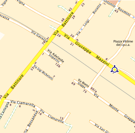 Ragioniere Marco Cedrini Bologna Italy Map